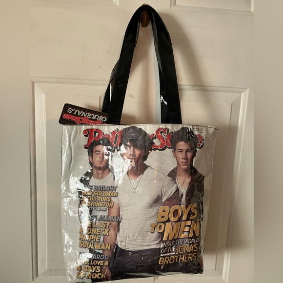 the Rolling Stones | Accessories | Jonas Brothers Rolling Stone Tote ...